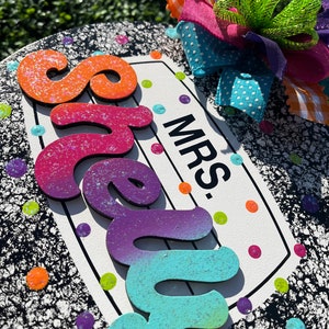 Teacher Composition Notebook Door Hanger - Etsy