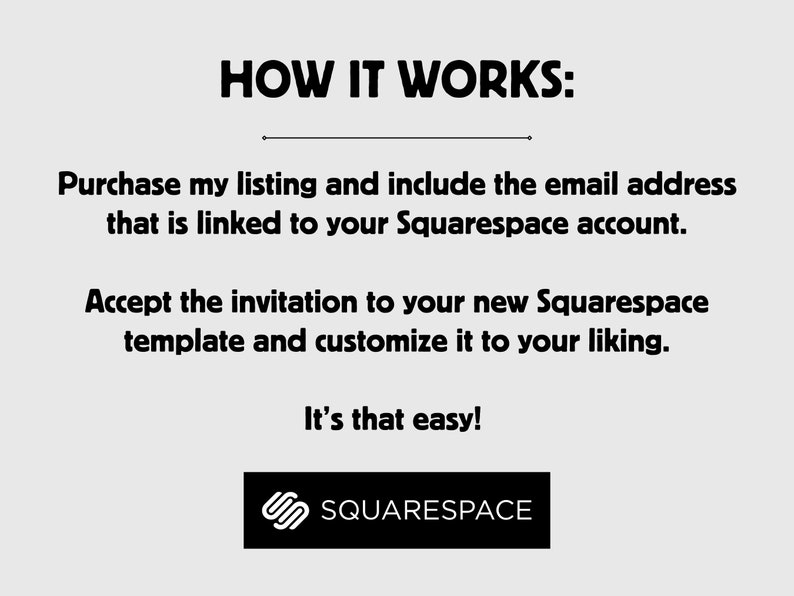 Modern Squarespace Website Template: Customizable Business Layout - Etsy