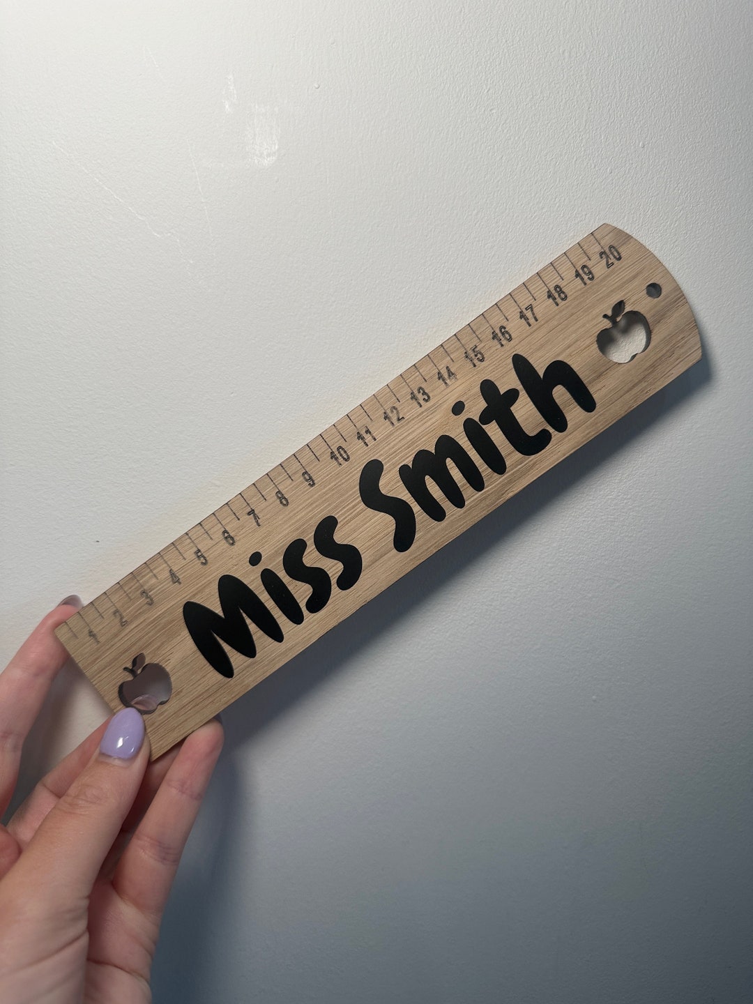 Personalised Teacher, Teaching Assistant Ruler End of Term Gift Mrs ...