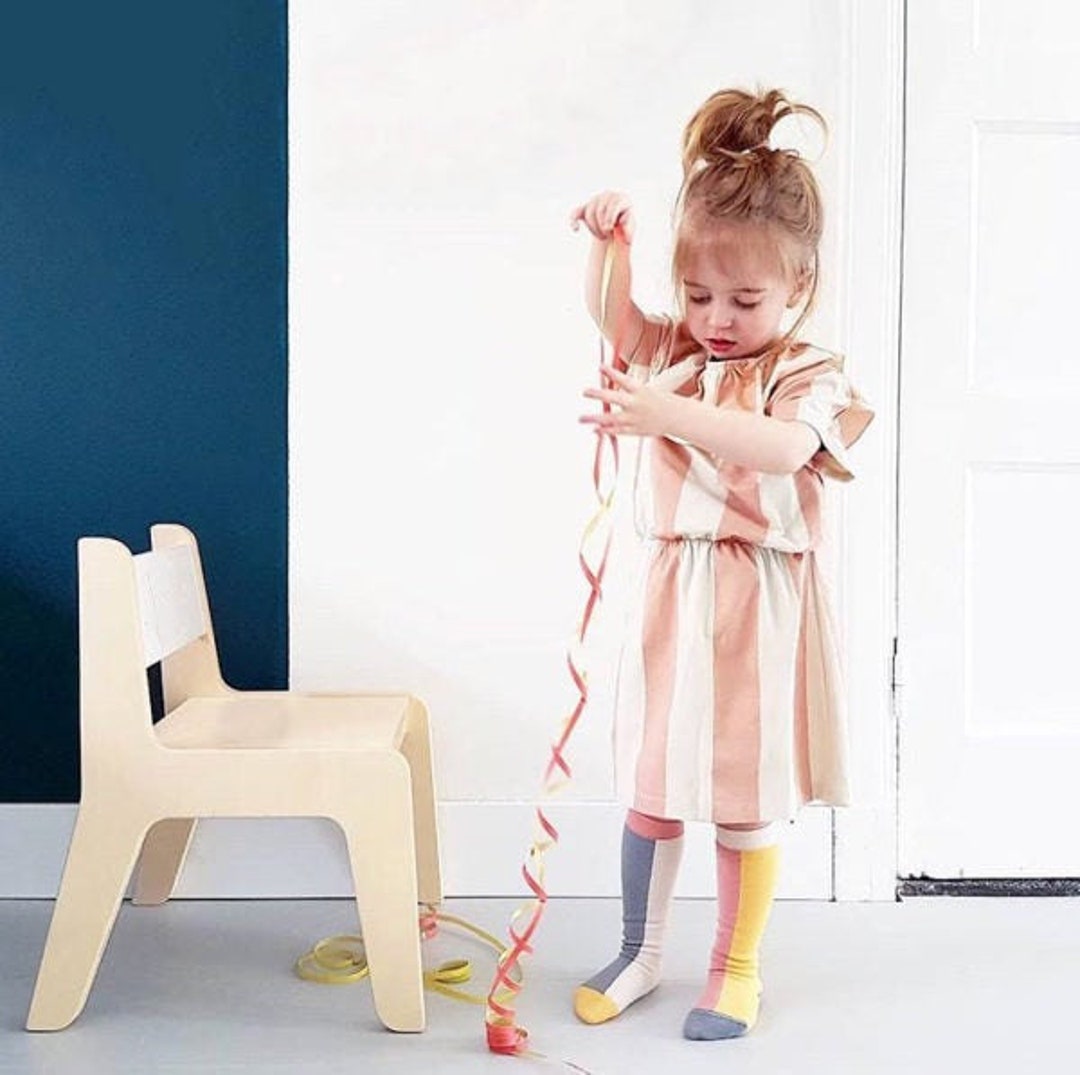 KUKUU Bird&berry Chair | Sustainable Eco Kids Modern Furniture - Etsy