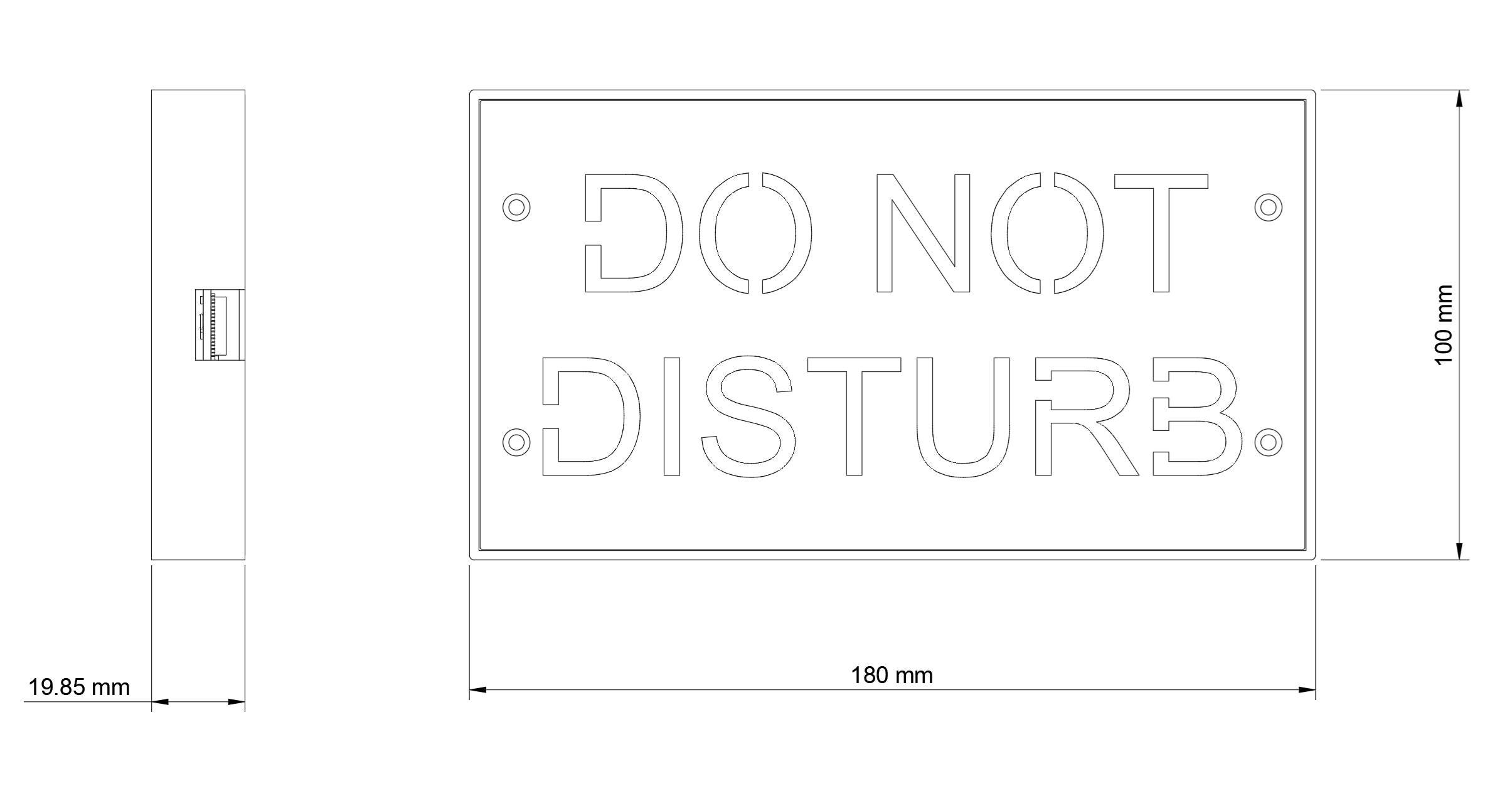 DO NOT DISTURB Sign Controlled by Microsoft Teams Status - Etsy