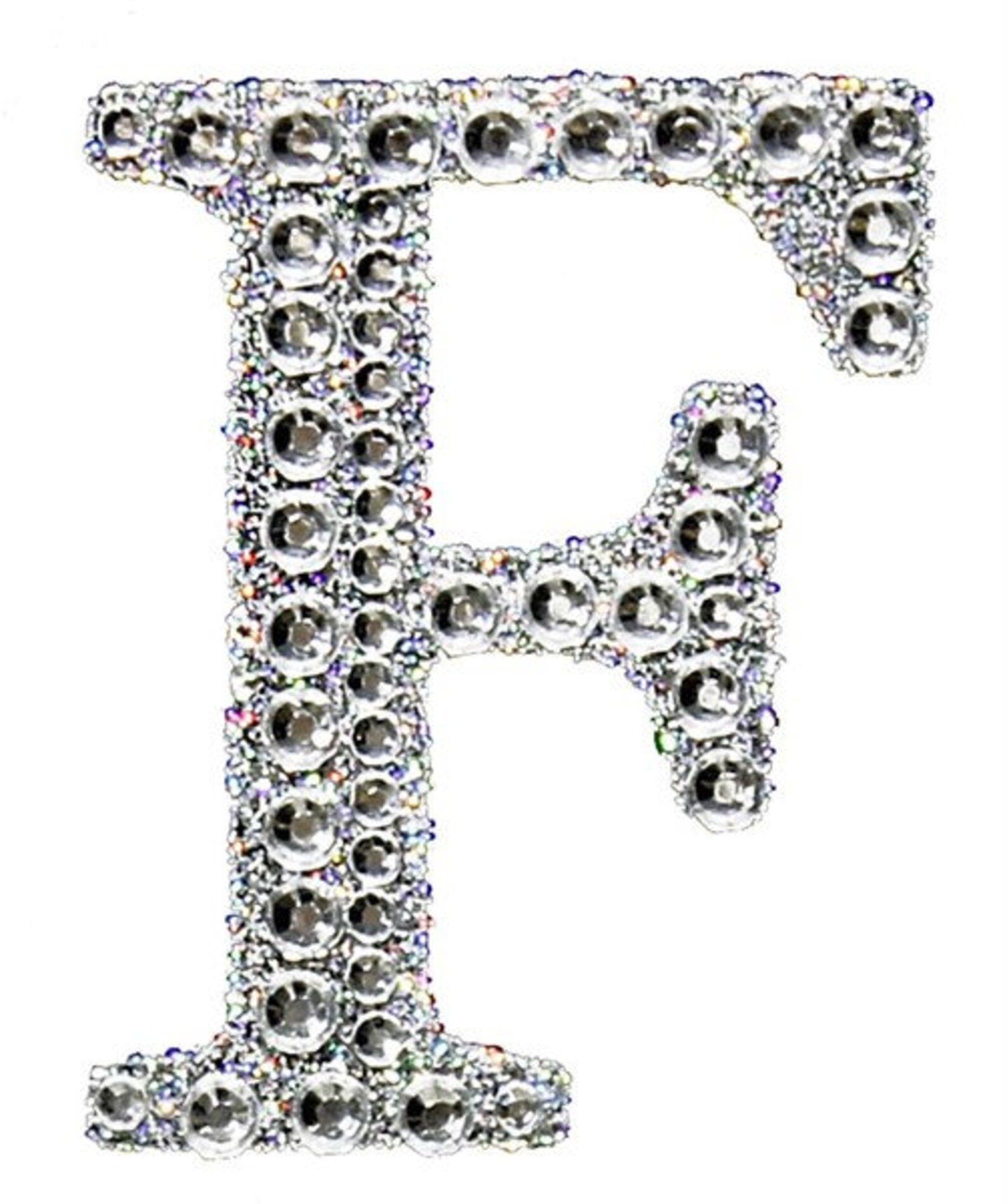 Self-adhesive 2" Rhinestone Alphabet Stickers - Lg Letters - Homecoming ...