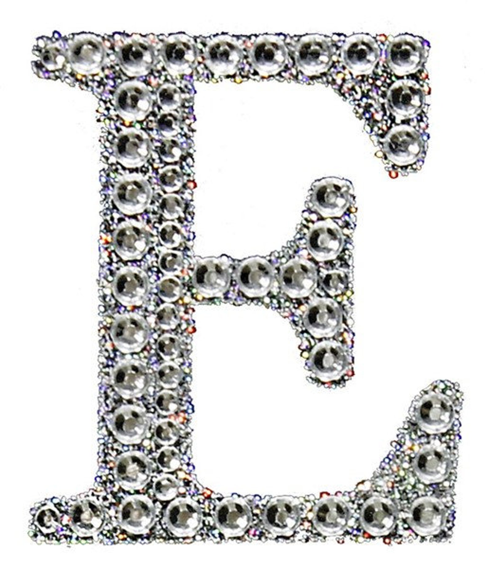 Self-adhesive 2" Rhinestone Alphabet Stickers - Lg Letters - Homecoming ...