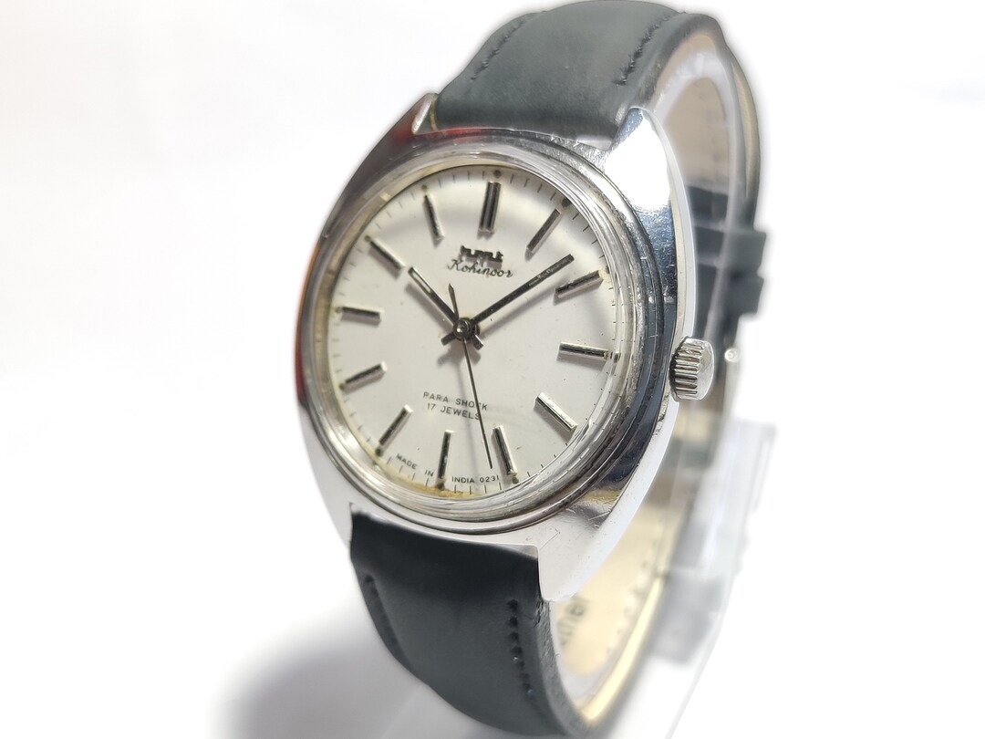 Vintage Hmt Kohinoor Mechanical Hand Winding Movement Dial Wrist Watch ...
