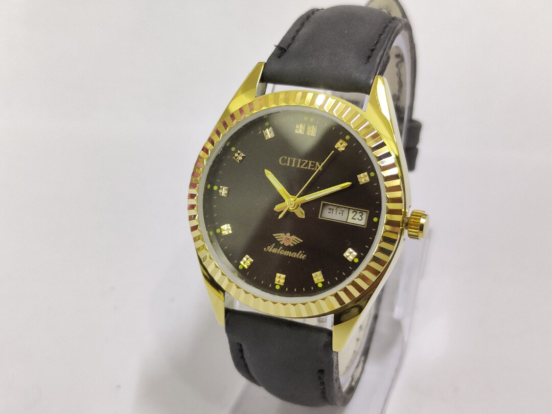 Vintage Citizen Automatic Movement Date Day Dial Wrist Watch for Men ...