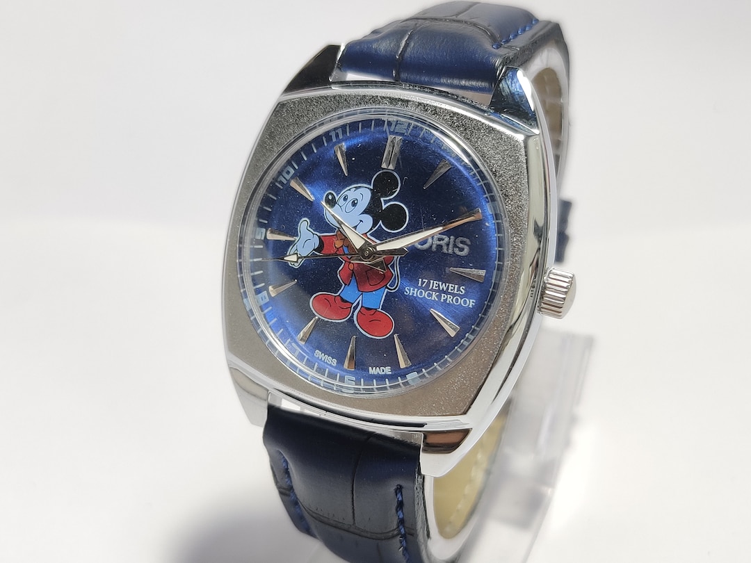 Vintage Oris Mechanical Hand Winding ST96 Movement Dial Wrist Watch E5 ...