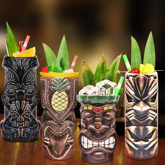 Girly Ceramic Tiki Mugs