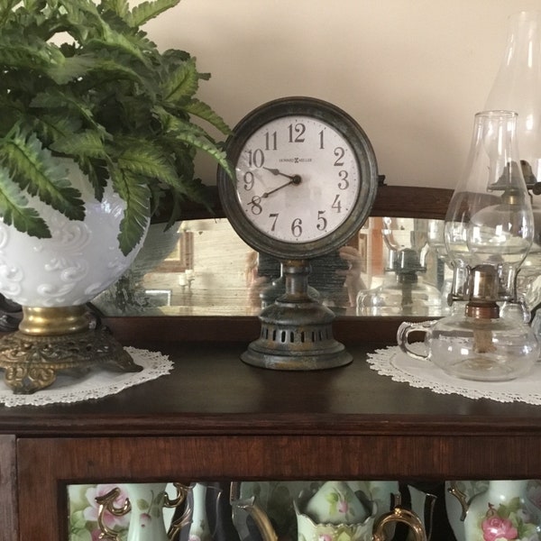 Distressed Clock - Etsy