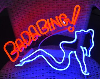 Bada Bing Sign - Etsy