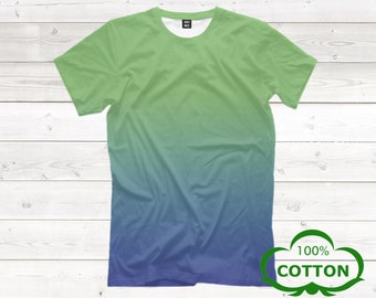 Gradient T Shirt | Etsy