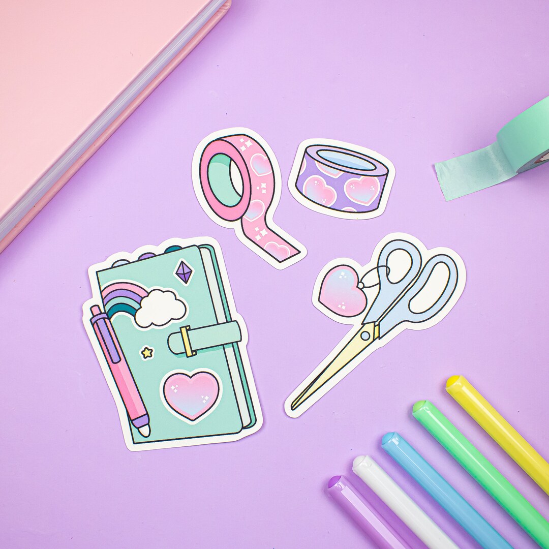Planner Die Cut Pack Planner Accessories, Scrapbooking Embellishment ...