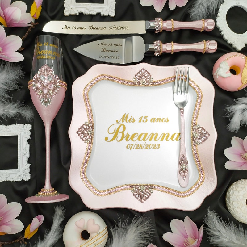 Brindis Set for 15 - Etsy