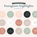 150 Instagram Story Highlight Covers Minimal Icons | Etsy