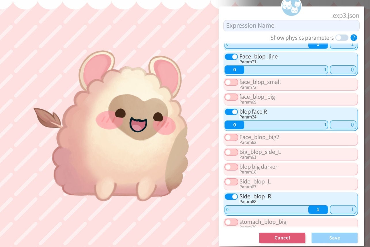 Customizable Vtuber Cow Pig Horse Sheep Deer and Many - Etsy Canada