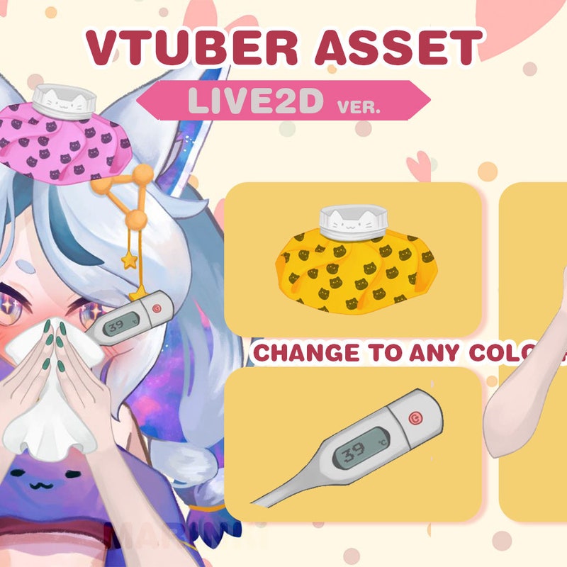 Vtuber Blanket Blue - Etsy