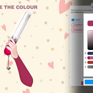 Vtuber Asset | Lightstick| Live2d Version | - Etsy