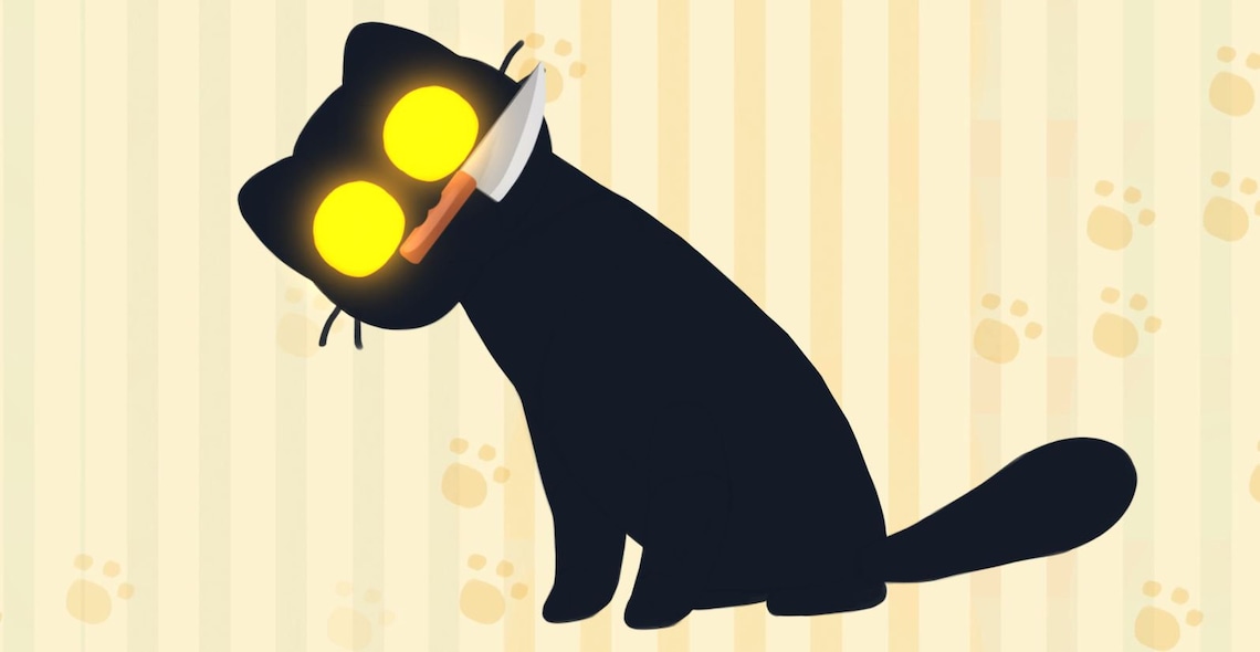 Void Cat Vtuber Avatar: Fully Rigged Live2d Model (digital Download) - Etsy