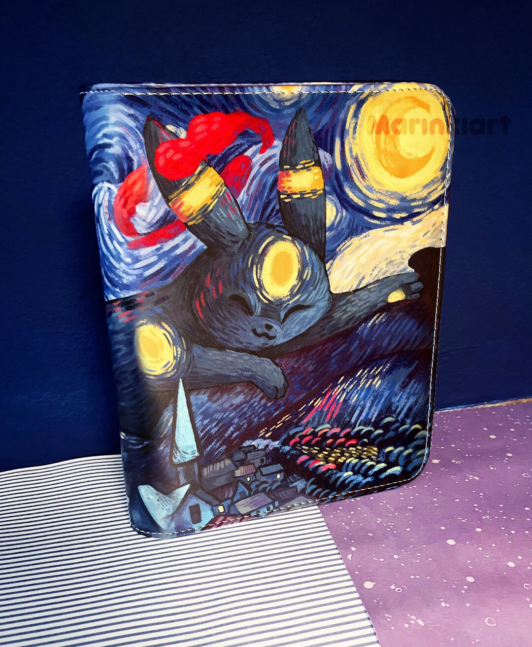 Pokémon Trainer Card Collection Binder / 4 Pocked Toploader or Standard ...