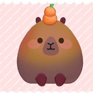 Customizable Vtuber - Blop Capybara - Fully Body/fully Rigged Live2d ...