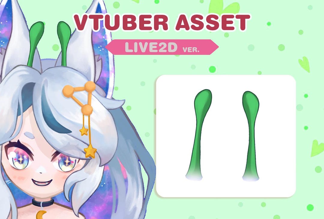 Vtuber Asset | Alien | Live2d Version - Etsy