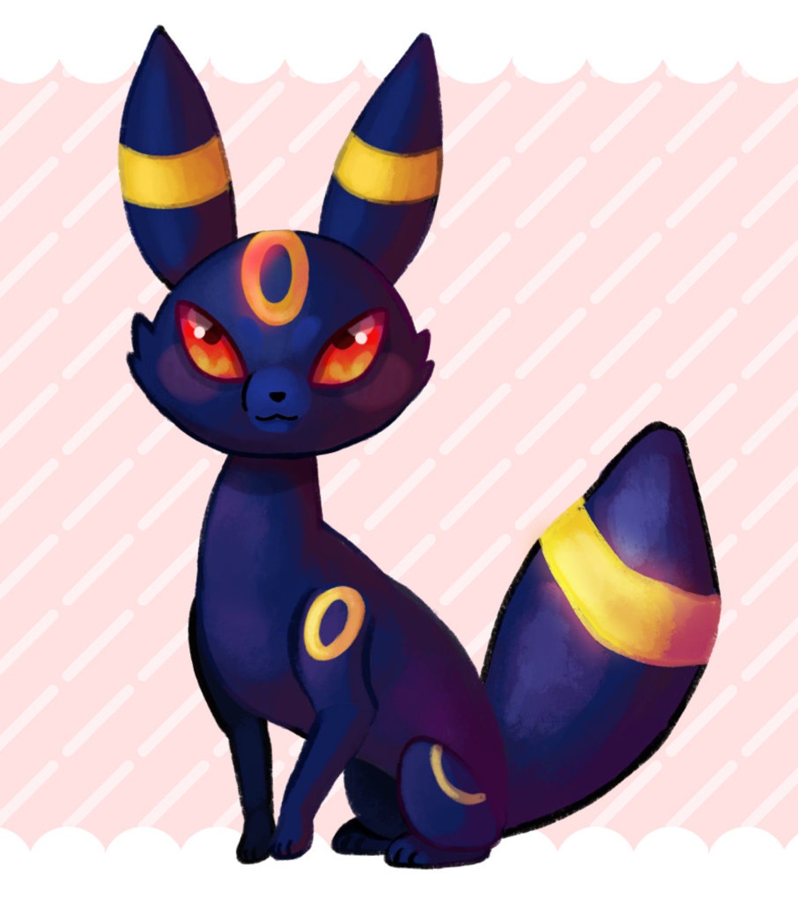 Vtuber - Pokemon Umbreon Eeveelution - Fully Body/fully Rigged Live2d ...