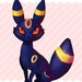 Vtuber - Pokemon Umbreon Eeveelution - Fully Body/fully Rigged Live2d ...