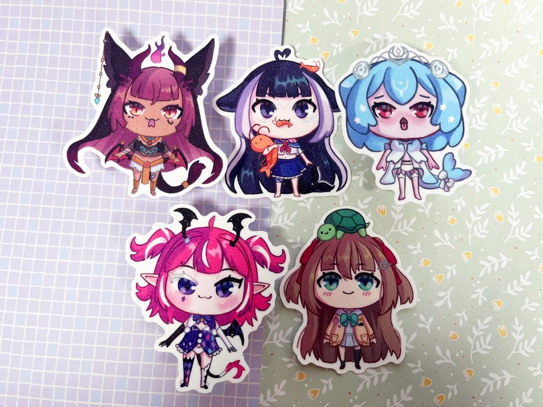 Vtuber Stickers | Neuro-sama, Evil, Shylily, Camila, Bao, Trickywi ...
