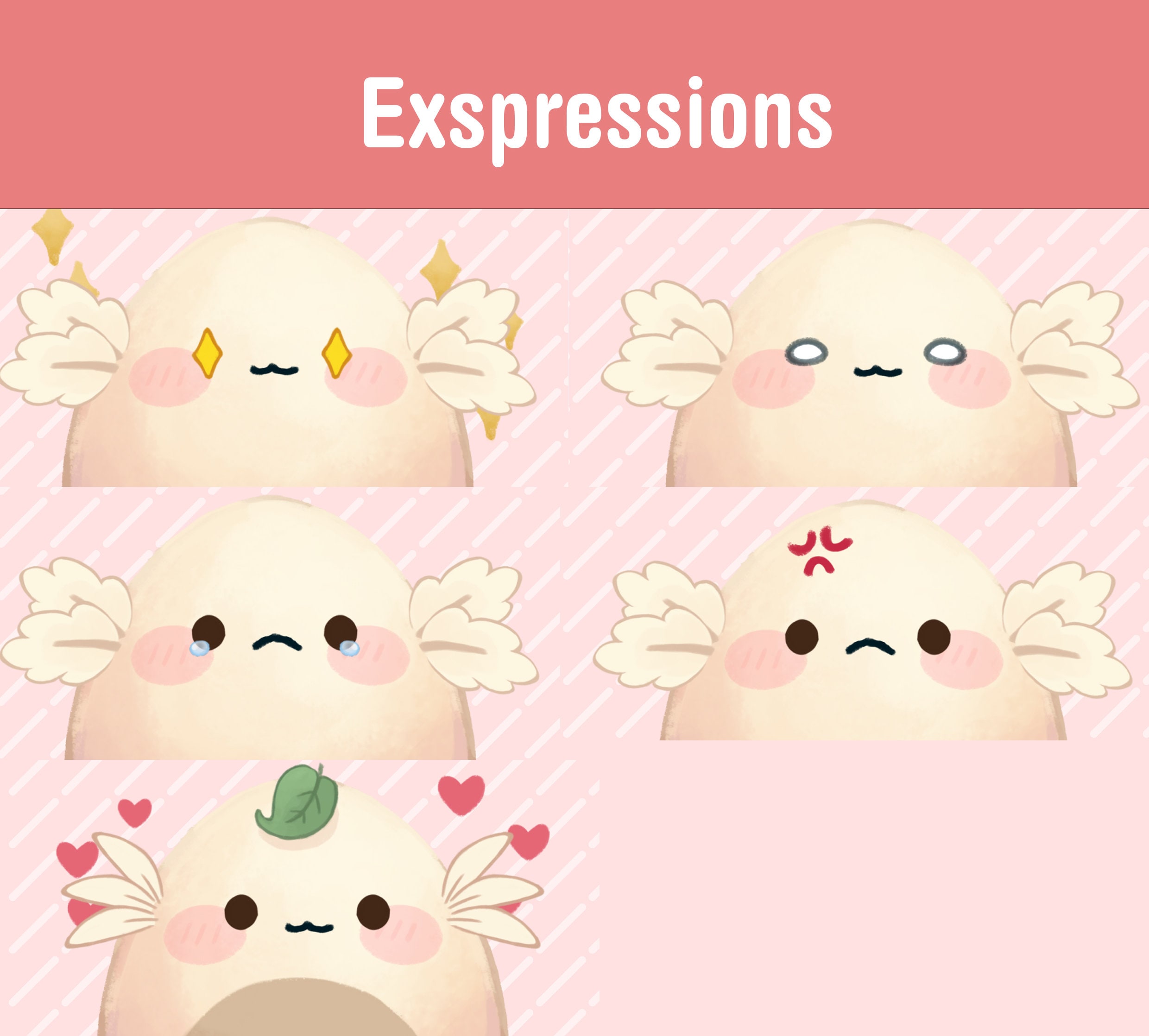 Customizable Vtuber Blop Squid: Fully Rigged Live2d Avatar - Etsy