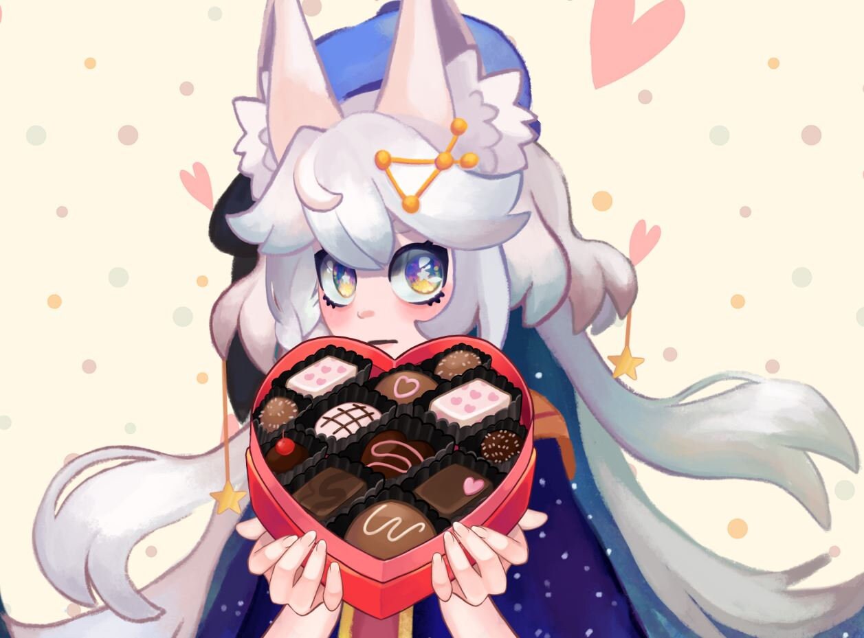 Vtuber Asset | Valentine Chocolate Box | Live2d Version - Etsy