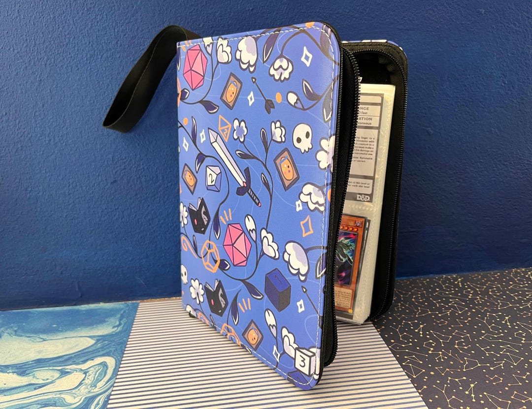 Dnd Spell Card Binder / Dnd Character Journal / Card Collection Binder ...