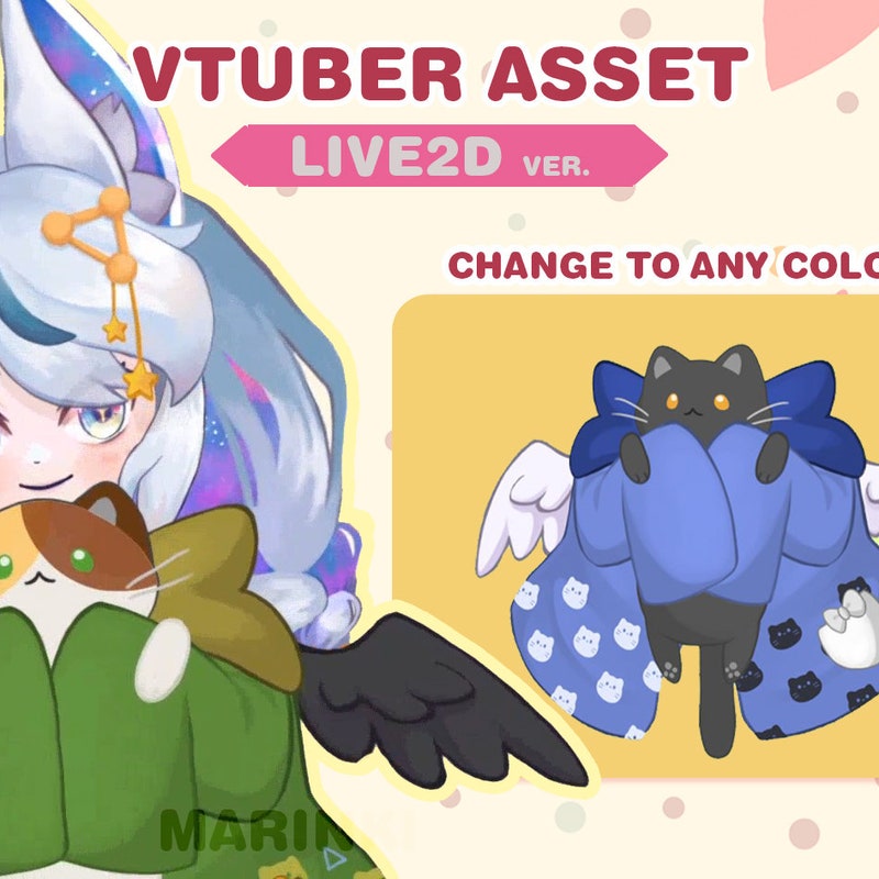 Vtuber Assets Blanket - Etsy