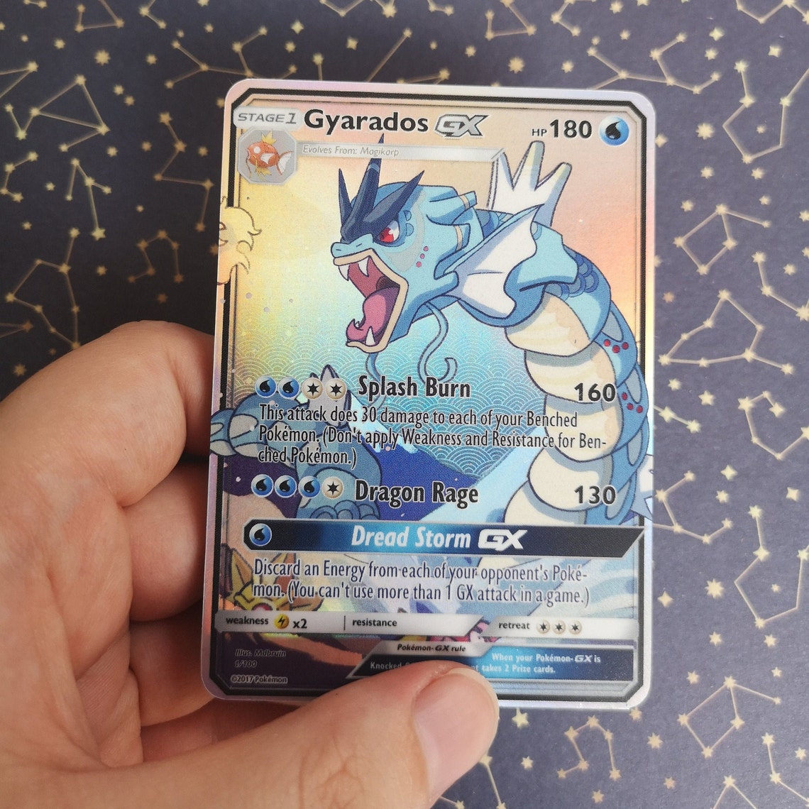 Holo Shiny Magikarp or Gyarados / Custom Holographic Pokémon - Etsy Ireland