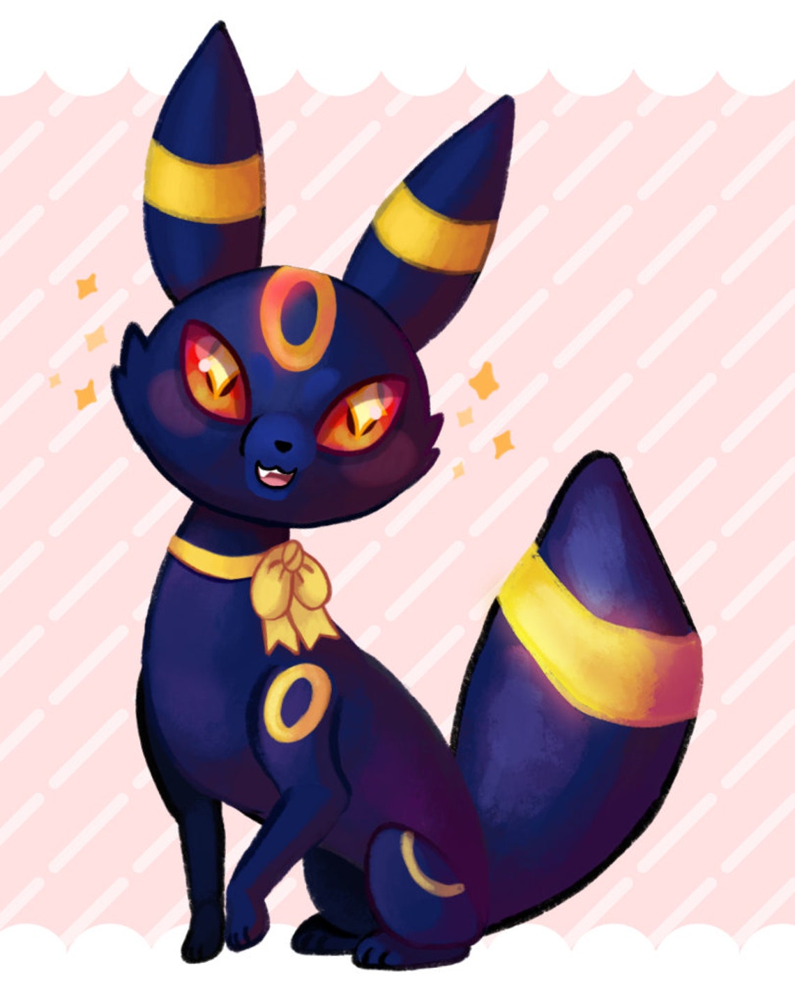 Vtuber - Pokemon Umbreon Eeveelution - Fully Body/fully Rigged Live2d ...