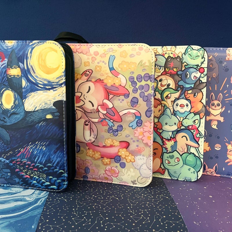 Eevee Binder - Etsy