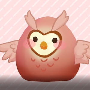 Customizable Chicken, Bat, Owl Vtuber Model - Fully Rigged Live2d ...