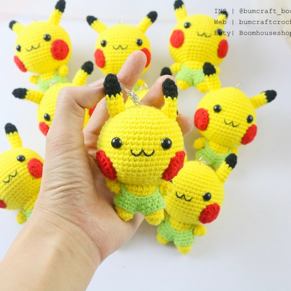 Crochet Keychain - Etsy