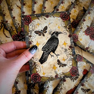 Handmade Spooky and Witchy Ephemera Kit, Pack of 18 4x6 Inch Coffee ...