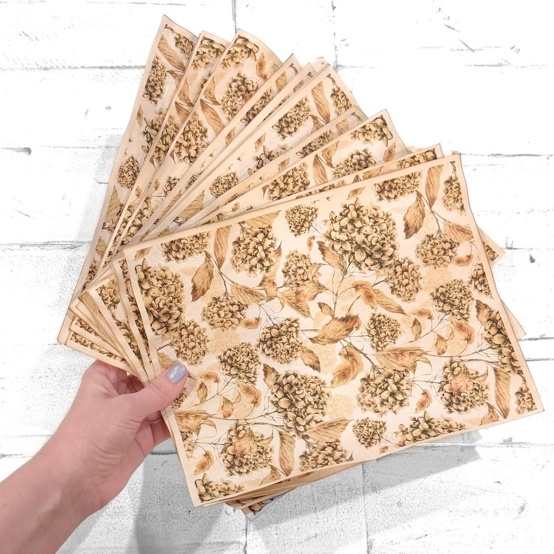 Pack of 20 Handmade Nomad Moon Magic Coffee-dyed Papers, Old Shabby ...