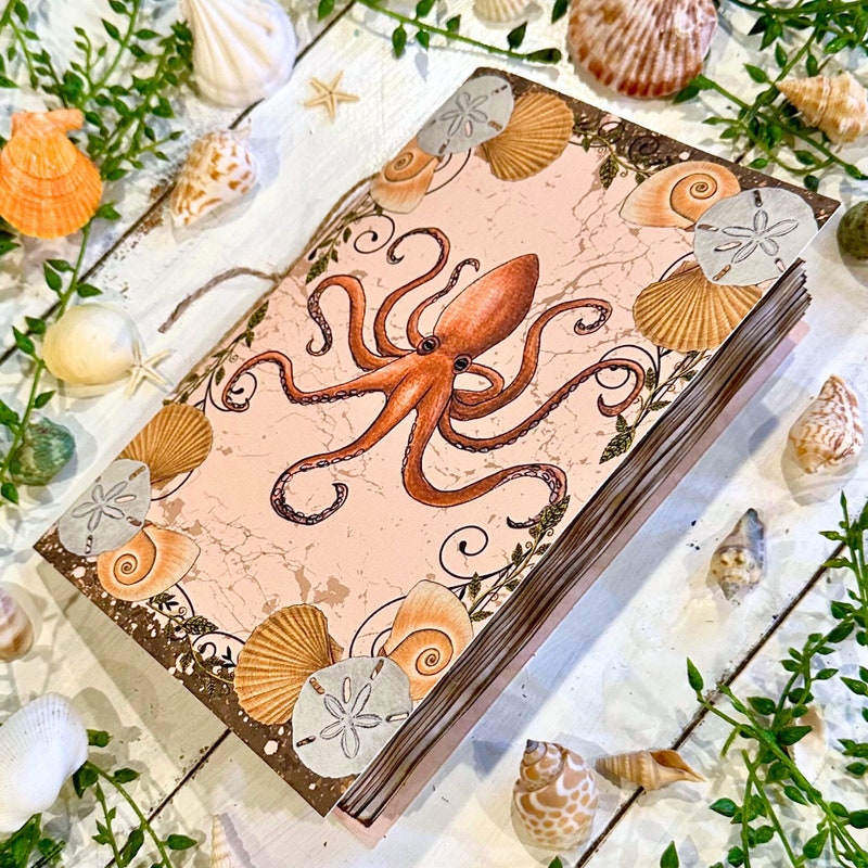 Octopus Notebook - Etsy