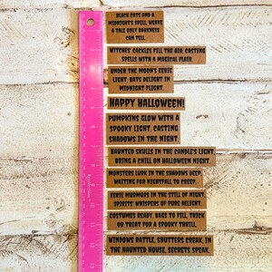 Spooky Halloween Themed Quote Kit, Ephemera for Journaling and ...