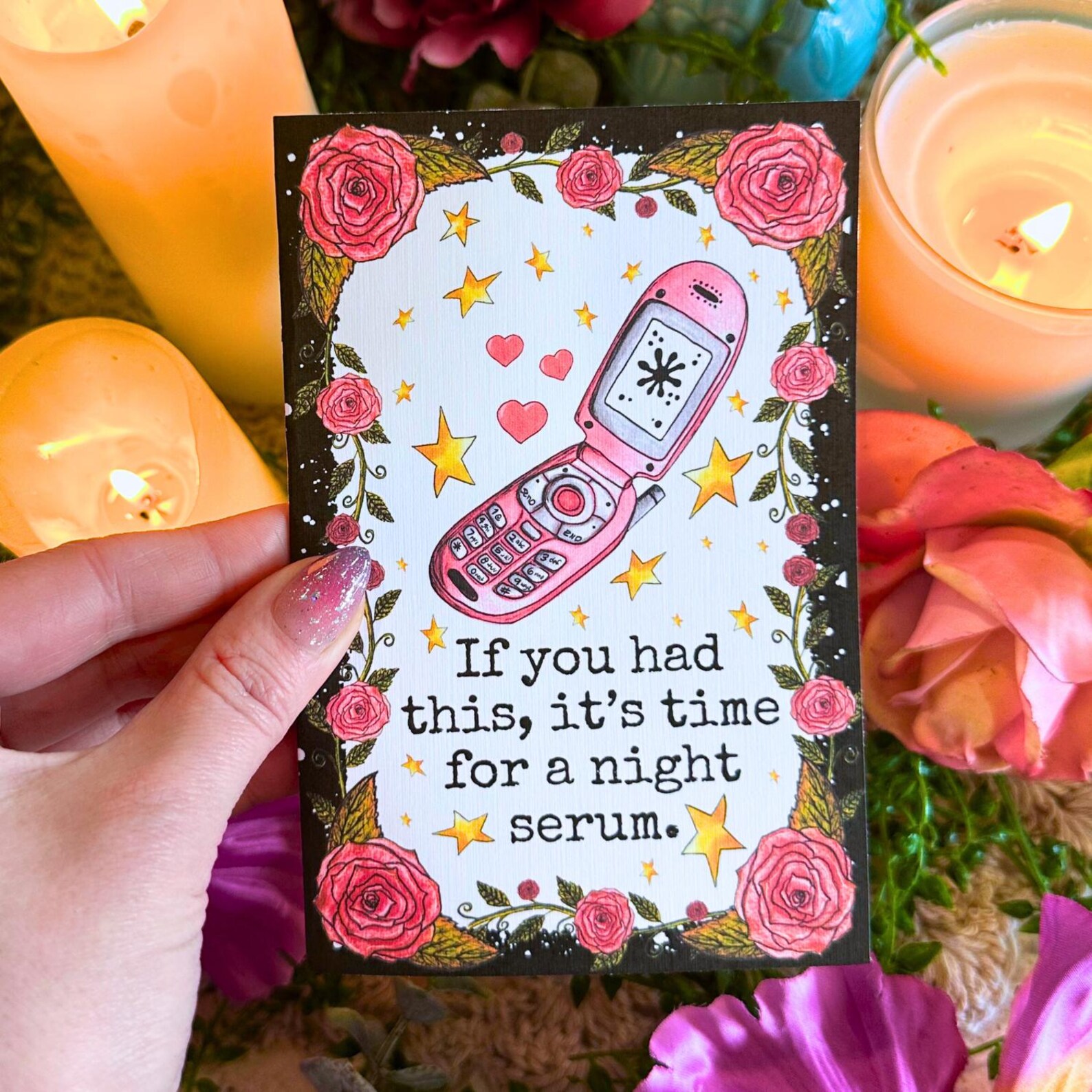 Handmade Funny Birthday Card for Millennials and Gen X, Vintage Y2K ...