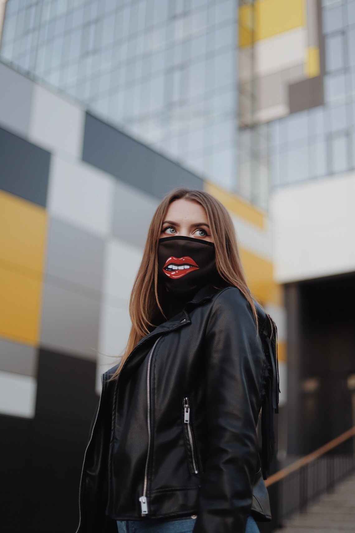 Red Lips sexy cosplay designer face mask sexy erotic lips | Etsy