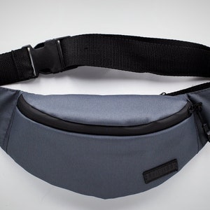 Grey Fanny Pack Fanny Pack for Man Man Fanny Pack | Etsy
