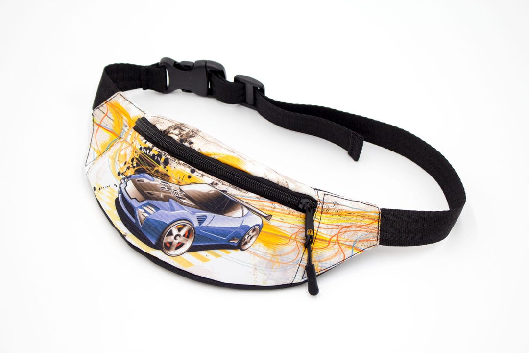 Toddler Boy Fanny Pack Race Car Birthday Gift - Small Crossbody Bag - Etsy