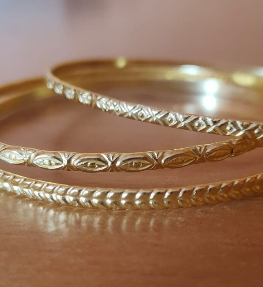 14 K Gold Filled Bangle ,gold Stacking Bangles , Women Bangle ,gift for ...