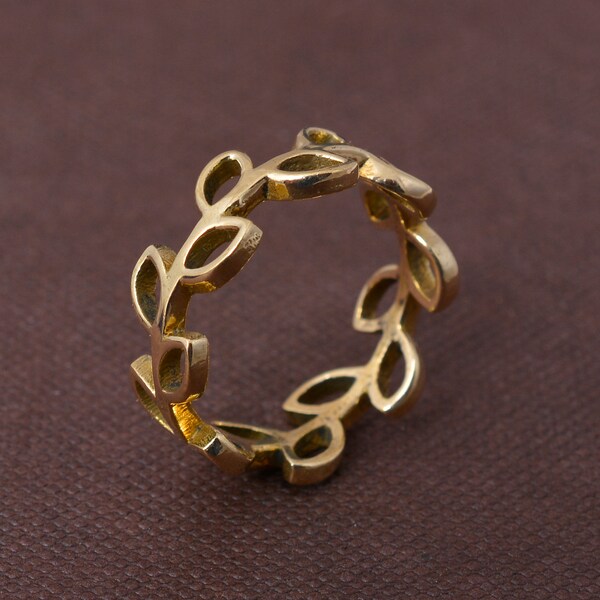 Leaf Ring - Etsy
