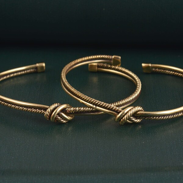 Gold Knot Bracelet - Etsy