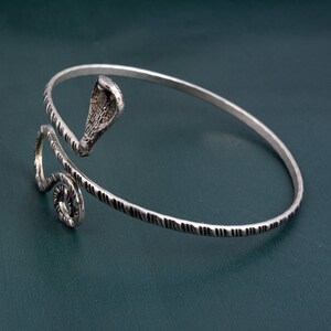 Adjustable Arm Cuff Bracelet Snake Upper Arm Cuff, Cobra Arm Cuff, Arm ...