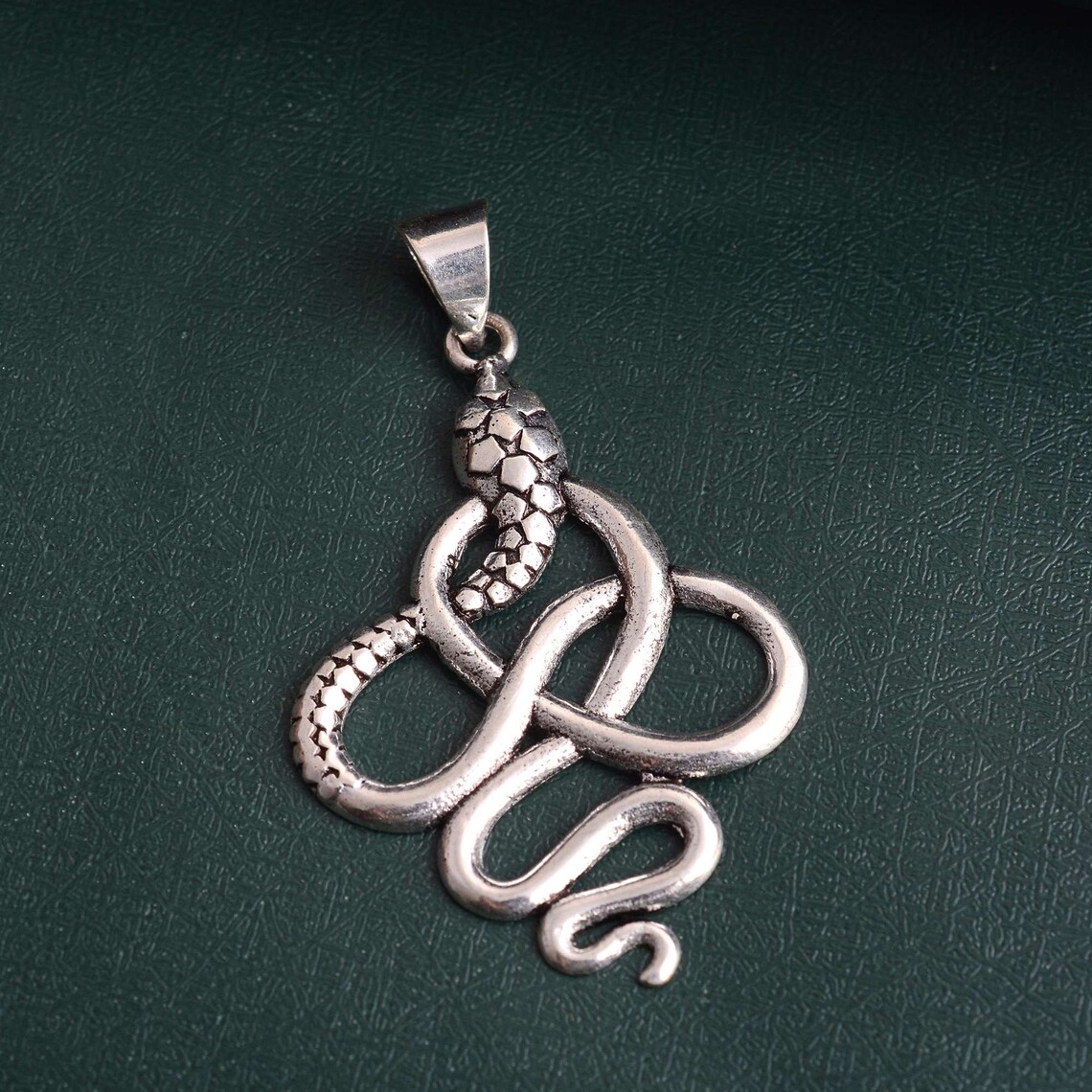 Snake Pendant Symbol Pendant Norse Mythology Pendant - Etsy