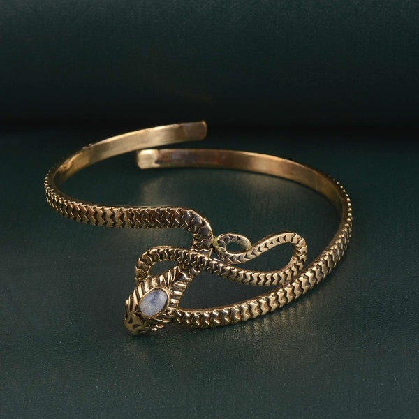 Snake Arm Cuff - Etsy